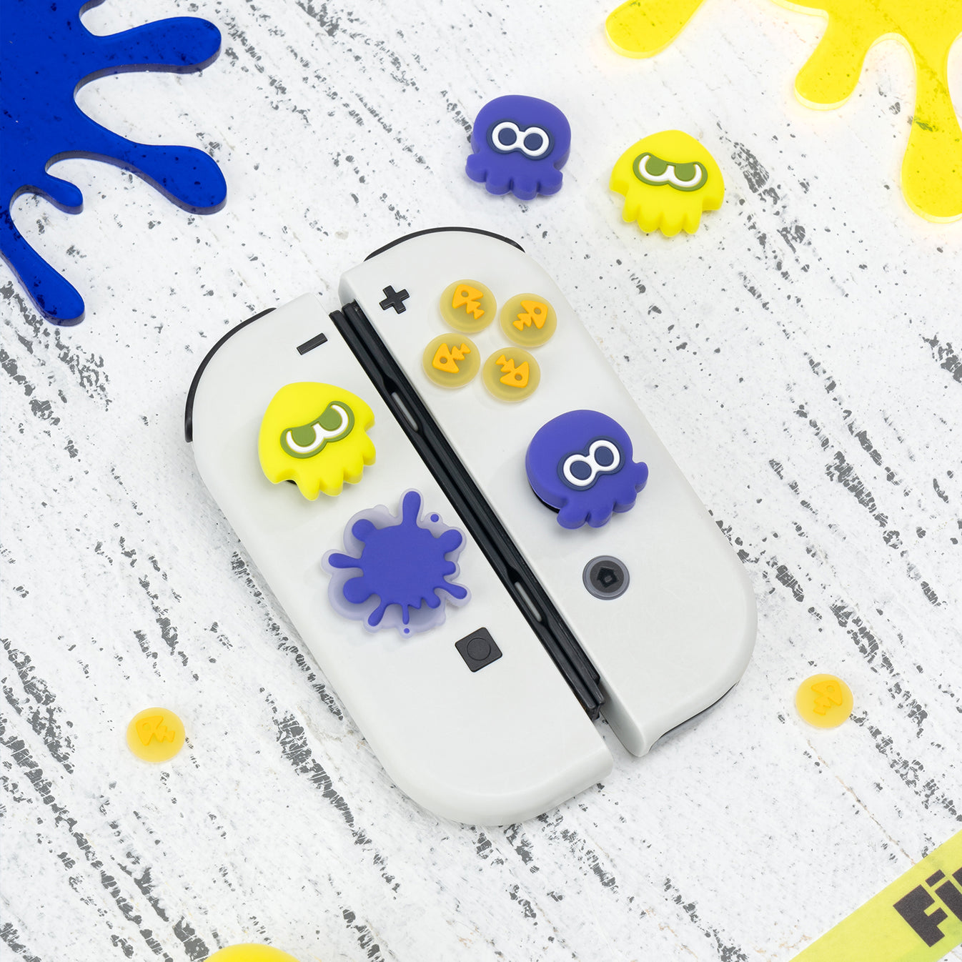 WISHAVEN Splatoon Button Caps – Wishaven