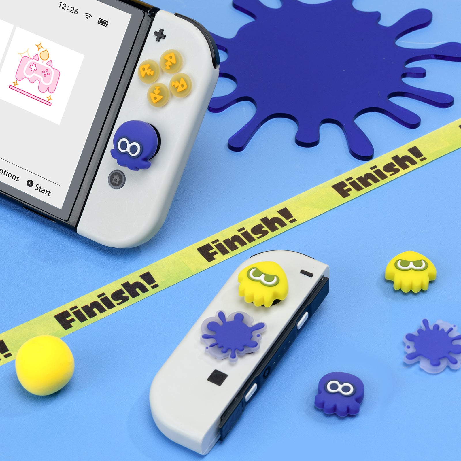 WISHAVEN Splatoon Button Caps – Wishaven