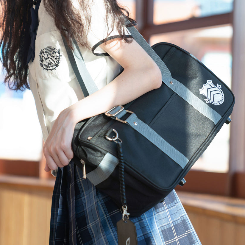 Game Persona 5 Shujin Academy School JK Uniform Bag Cosplay Shoulder B ...