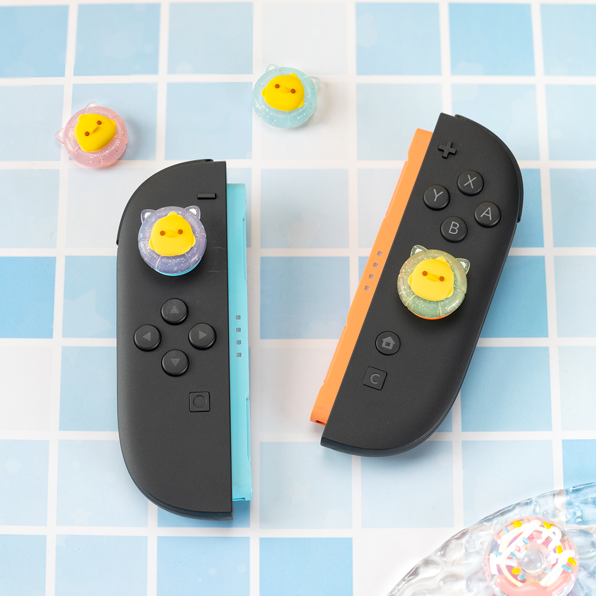 WISHAVEN Swimming Duck Thumb Grip Caps For Switch 2 – Wishaven
